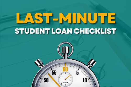 Last-Minute Student Loan Checklist Before Fall Semester Starts ...